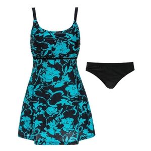 Swim | Shaper Swim Dress Brand New 2 Piece Bathing Suit | Poshmark